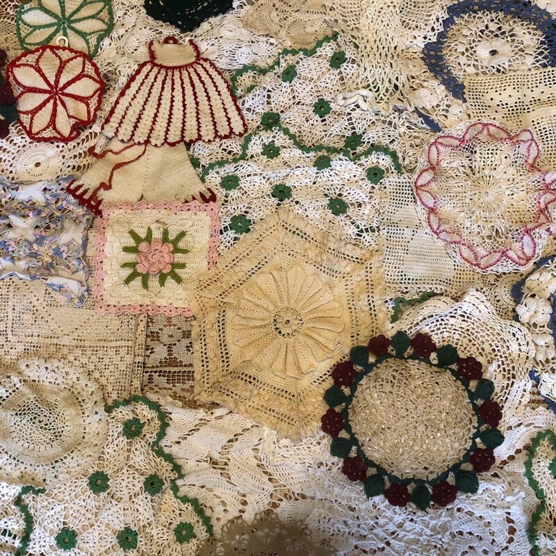 Repurposed Doily - Etsy