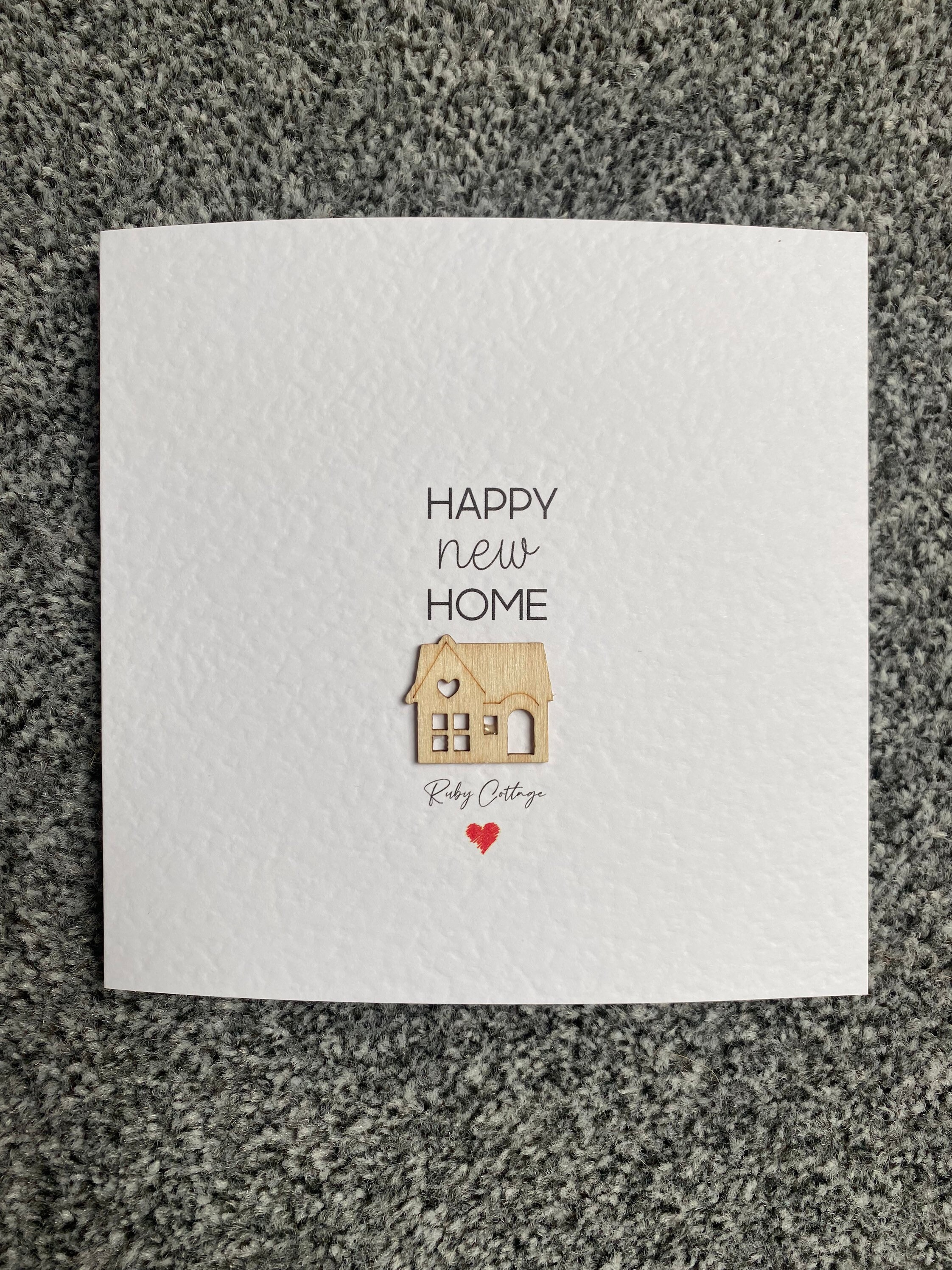 Happy New Home Happy First Home Card Can Be Personalised - Etsy