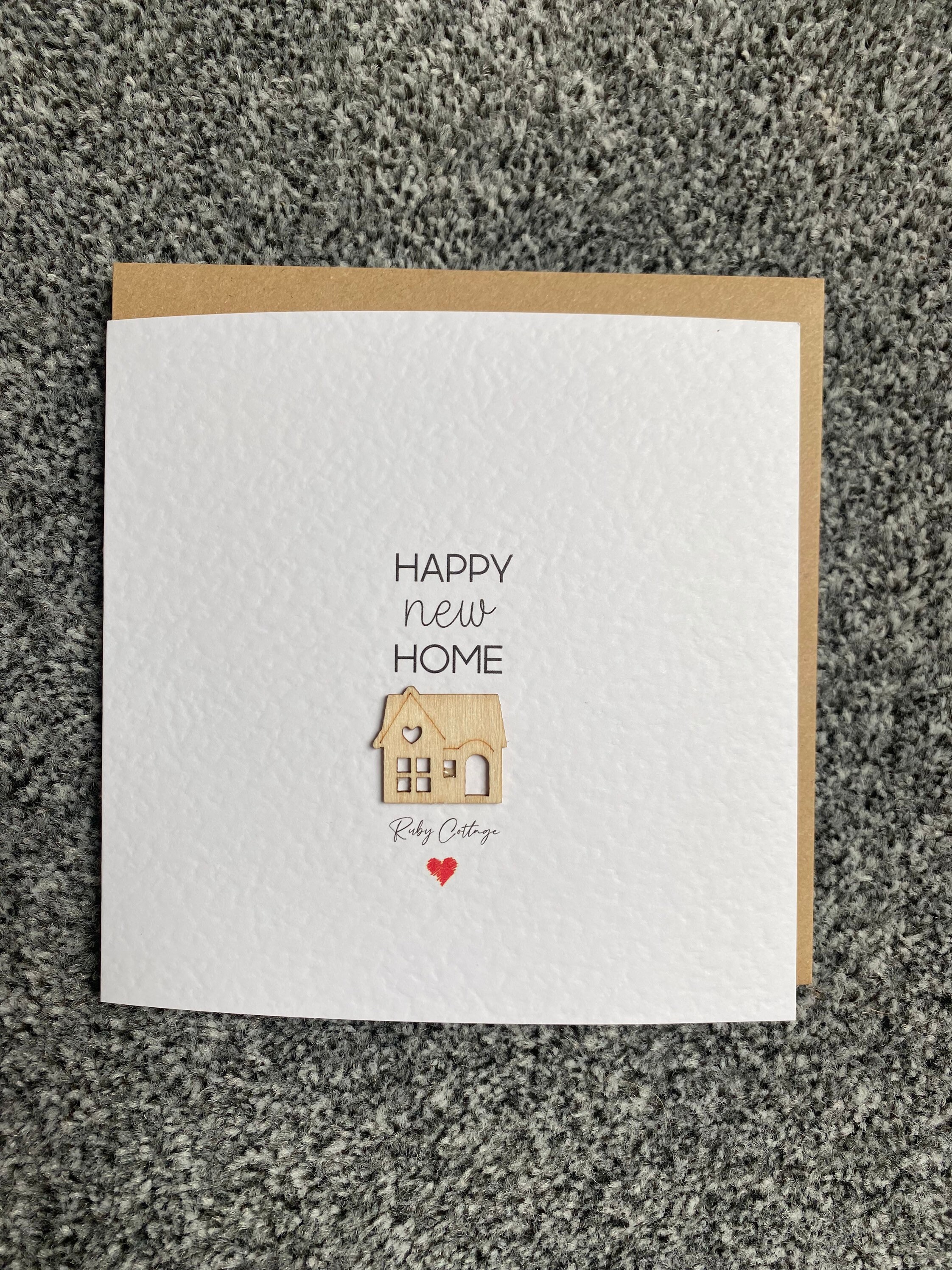 Happy New Home Happy First Home Card Can Be Personalised - Etsy