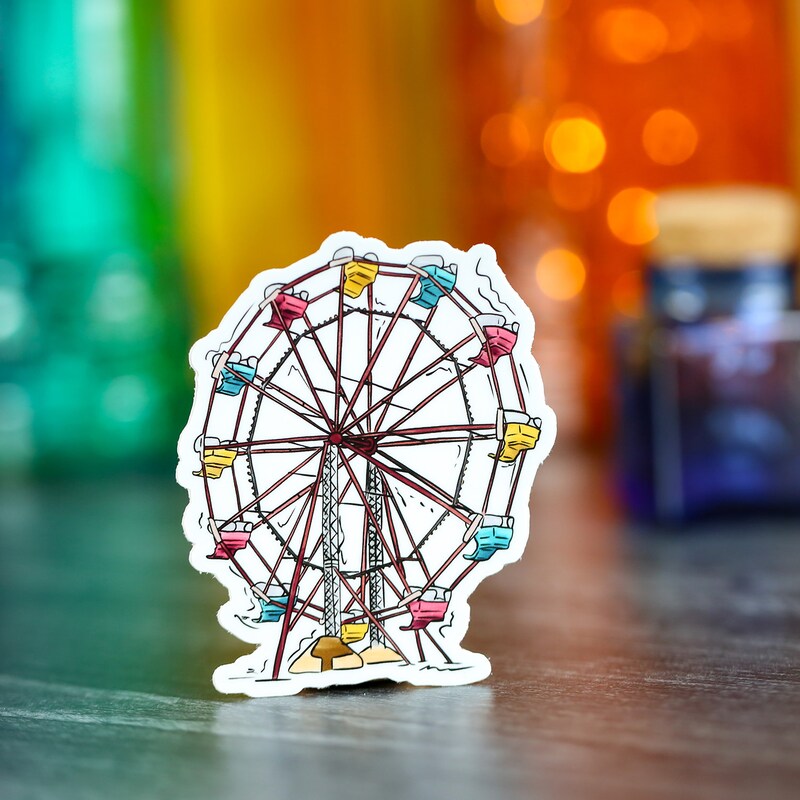 Pink Ferris Wheel - Etsy