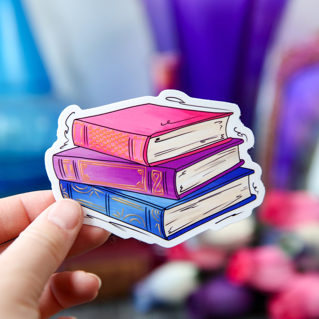 Bisexual Pride Flag Sticker, Subtle Pride Sticker, Bi Pride Art, LGBTQ ...
