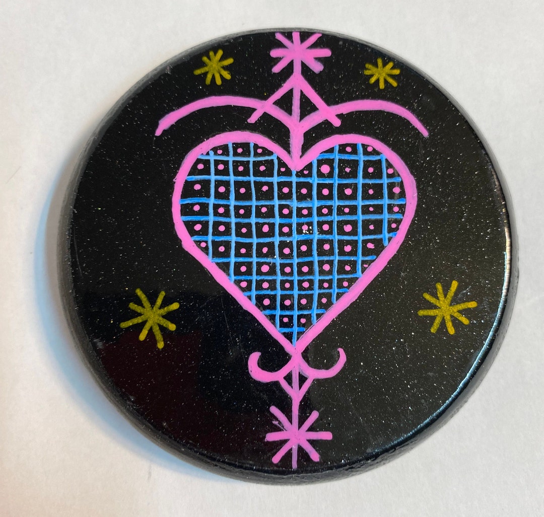 Erzulie Freda Altar Stone Symbol of Love, Ritual Focus, and Sacred ...