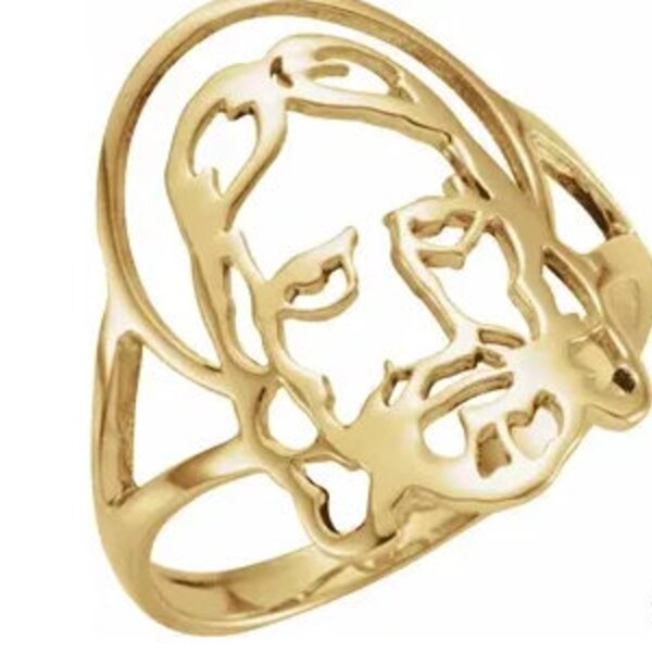 Jesus Ring - Etsy
