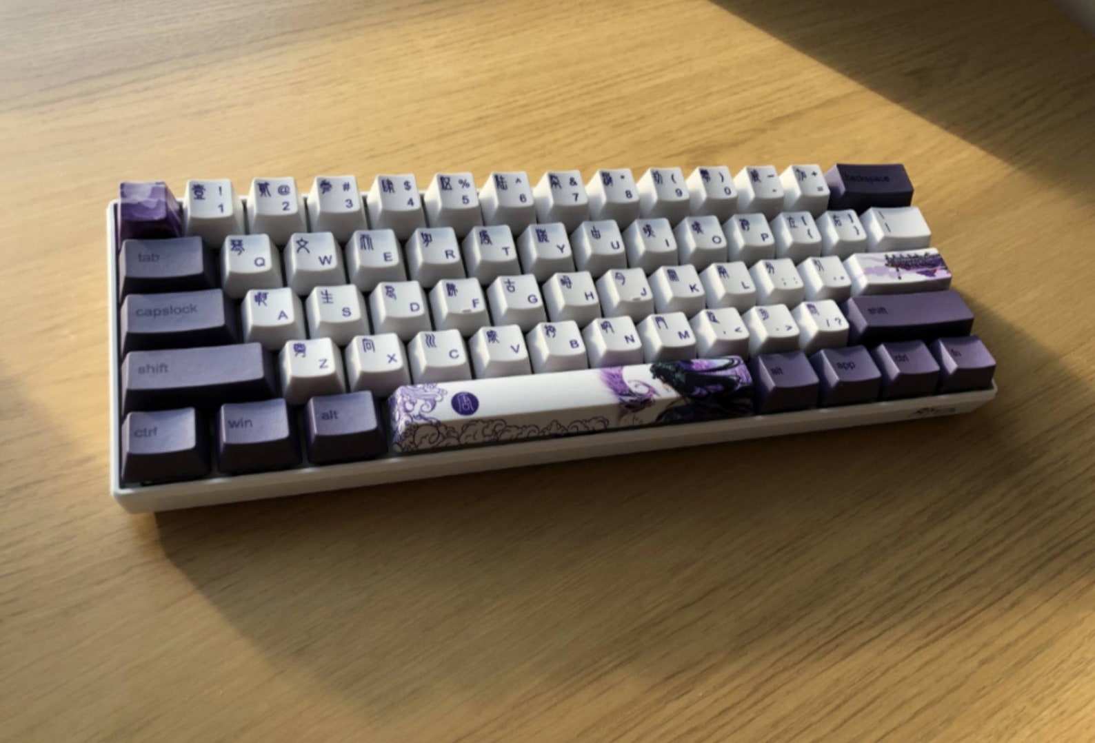 GK61 Japanese Style Custom 60% Keyboard | Etsy