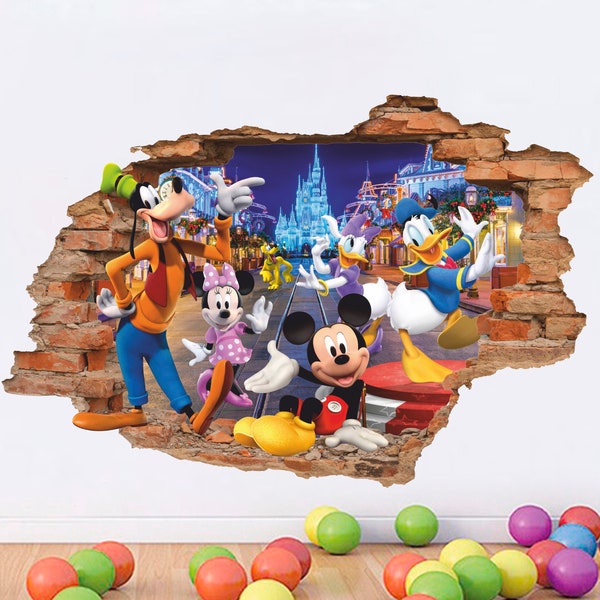 3d Wall Decals - Etsy