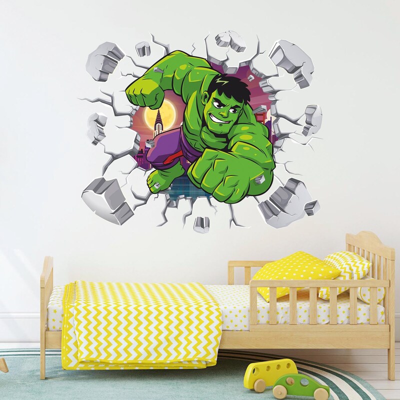 Hulk Wall Decal - Etsy