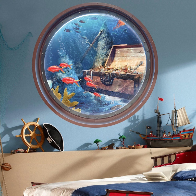 Porthole Wall Decal - Etsy