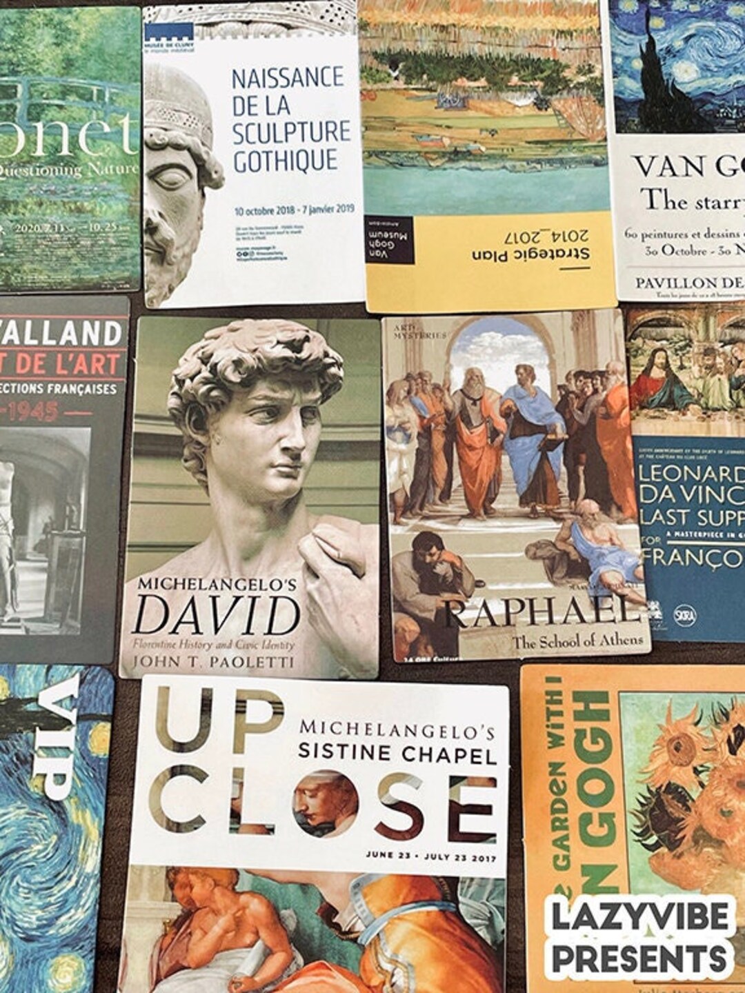 Famous Art Collection Stickers Vol 2. World Famous Art, Classical Oil ...