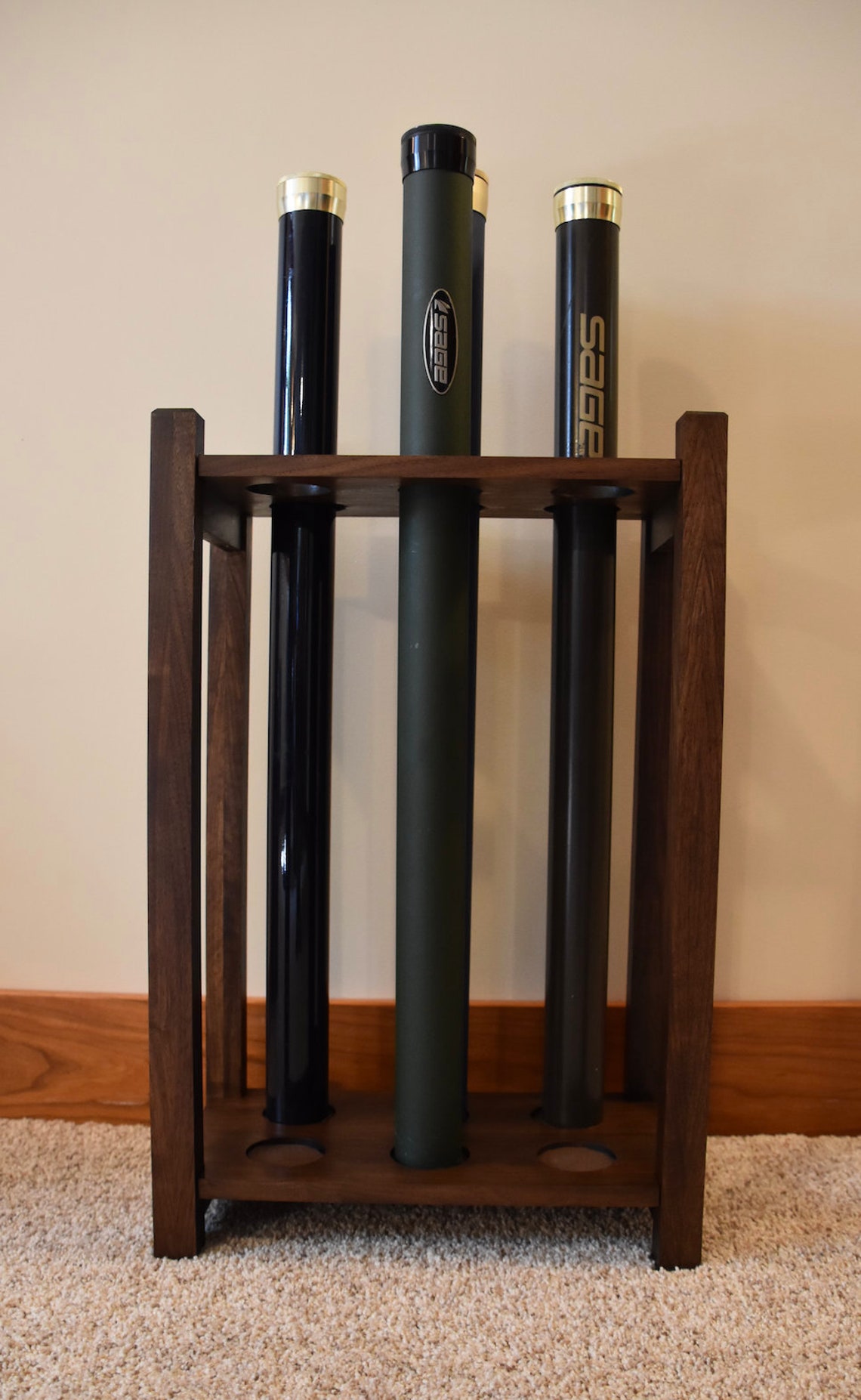 Fly Rod Tube Stand - Etsy