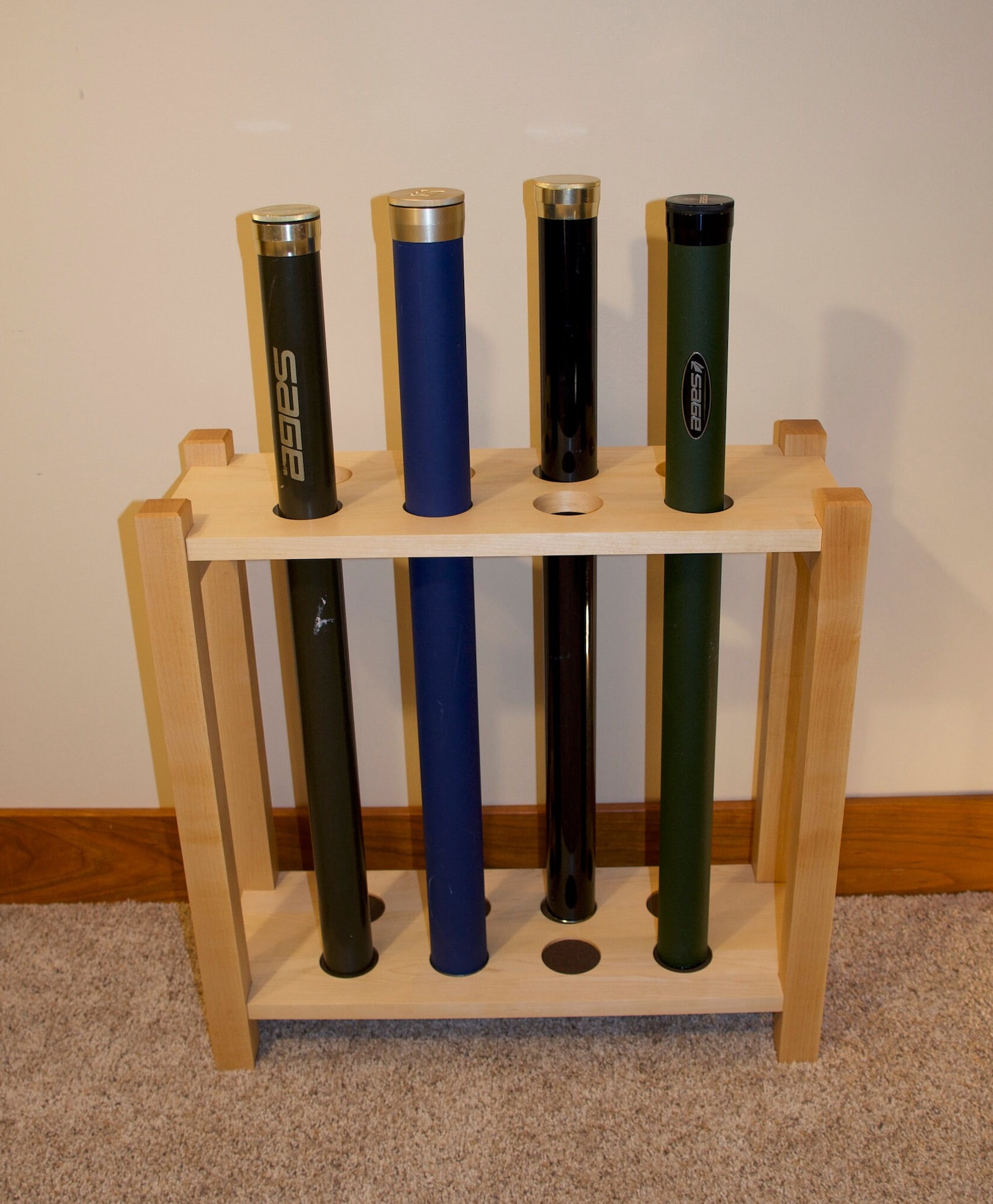 Fly Rod Tube Stand - Etsy