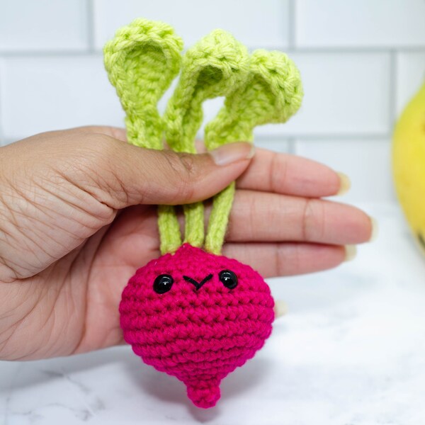Crochet Radish - Etsy