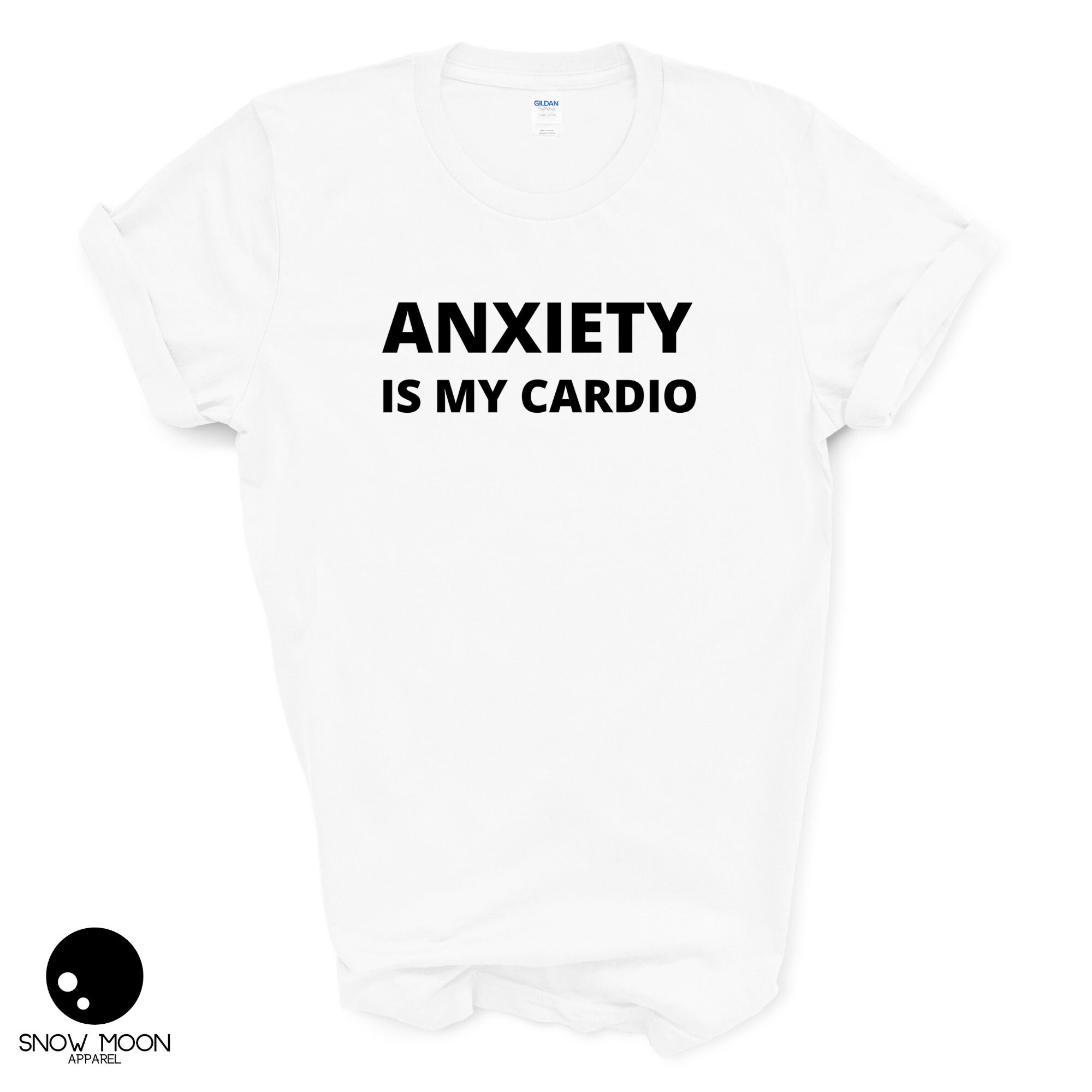 FUNNY ANXIETY T-SHIRT Mental Health Awareness T-shirt - Etsy UK