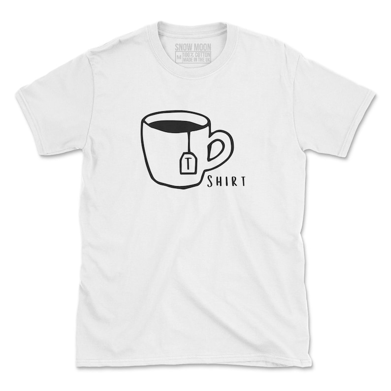 TEA T SHIRT / British T Shirt / English Shirt / Tea Lover Gift / Tea ...