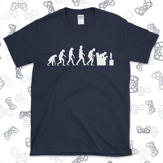 Evolution Gamer T-shirt / Funny Gamer Gift / Men's Gaming - Etsy UK