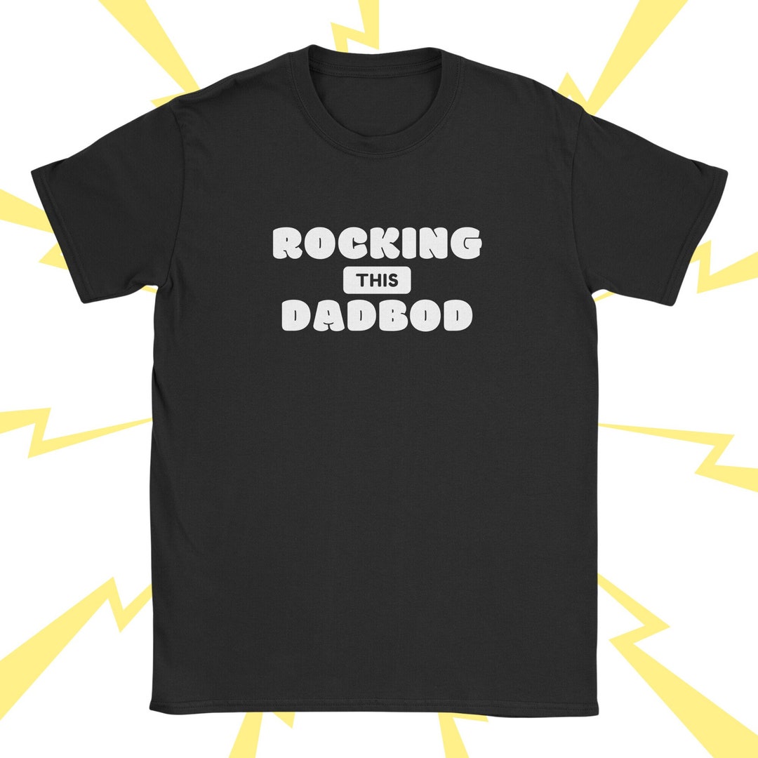 Men's Dad T-shirt, Dadbod, Funny Birthday Gift for Men, Dad Gift Idea ...