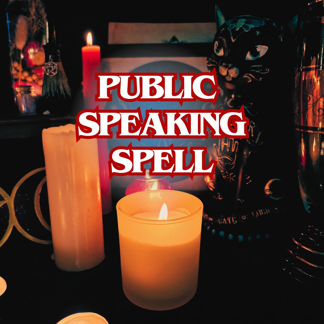 Public Speaking Spell - Etsy