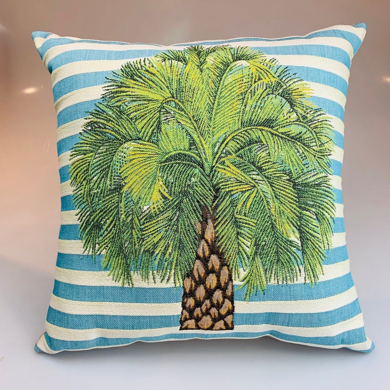Palm Trees Pillow - Etsy