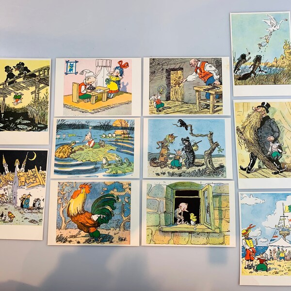 Russian Postcards - Etsy