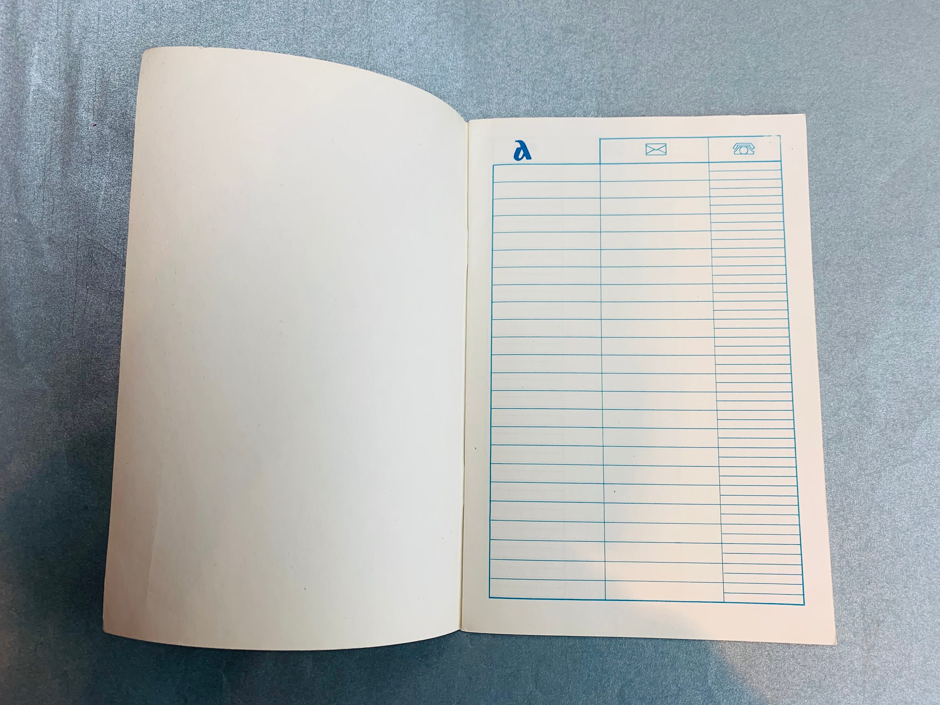 Vintage Cyrillic Alphabet Notebook Soviet Era Phone Book Retro Address ...