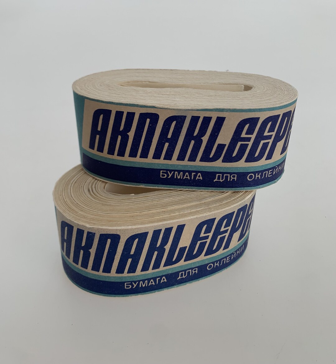 Vintage 1980 Window Insulation Tape Set of 2 Soviet Window Insulating ...