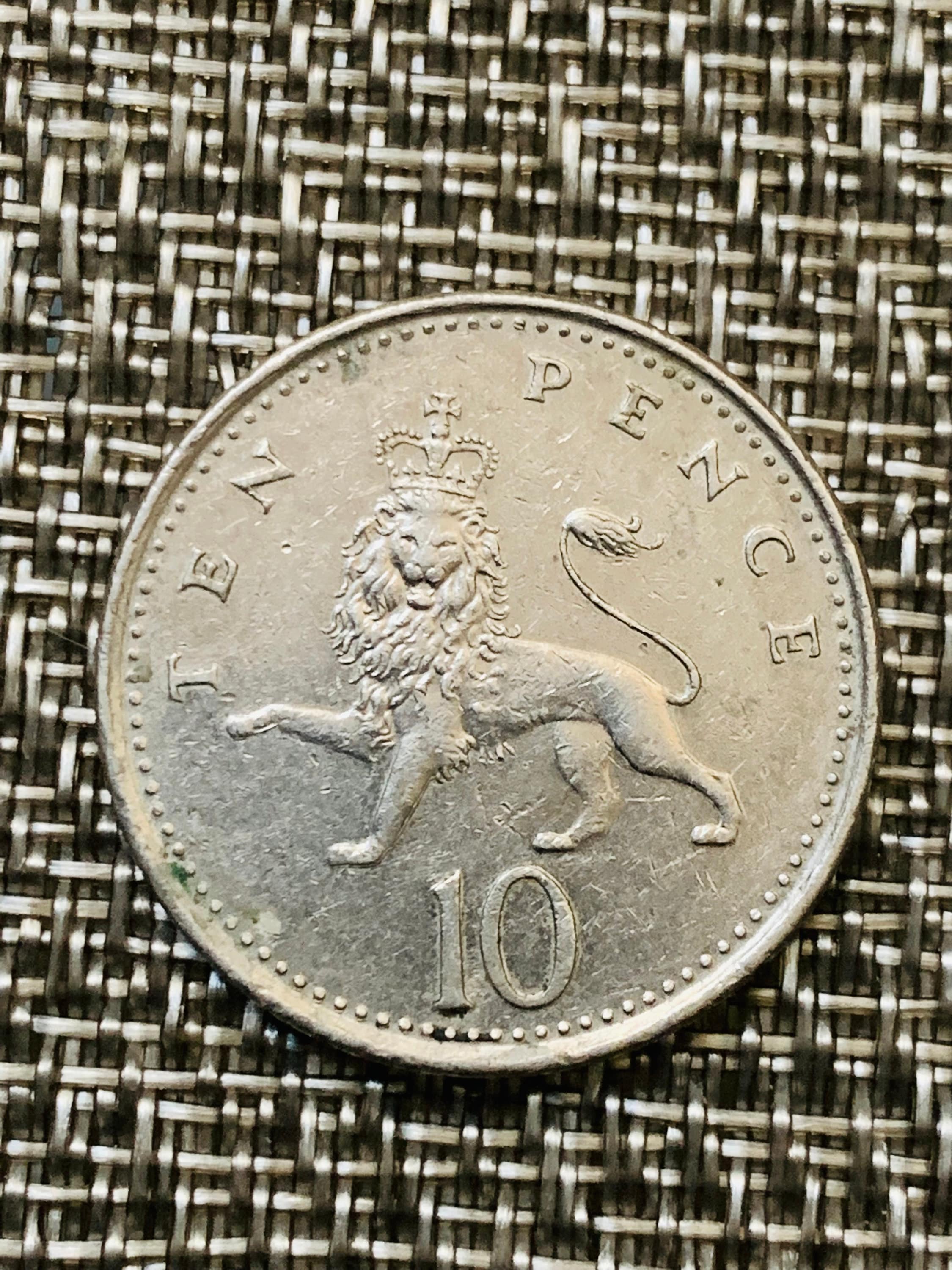 1992 ELIZABETH II 10 Pence GB Coin - Etsy