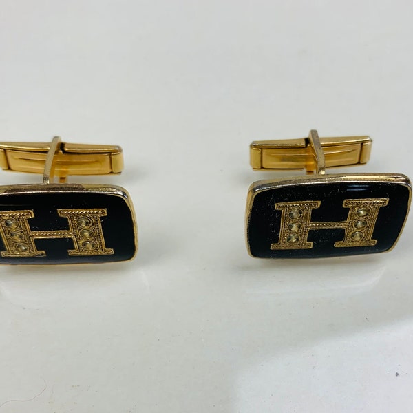 Letter Cufflinks - Etsy