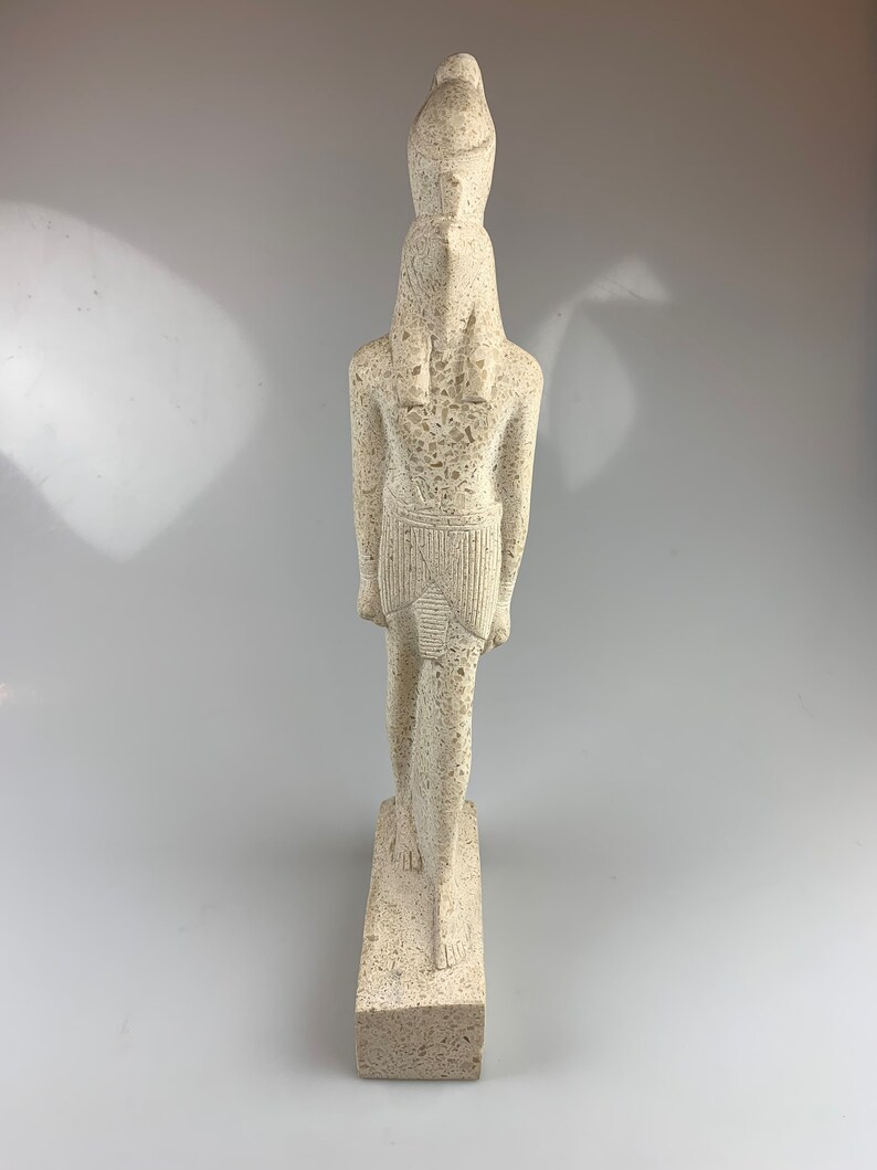 Ancient Egyptian Statue of Sun God Ra Harakhte Made in Egypt Ra Statue ...