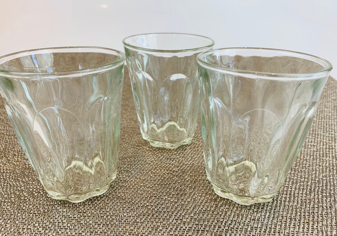 Vintage Glassware Soviet Era Set of 3 Drinking Glasses Made in USSR ...
