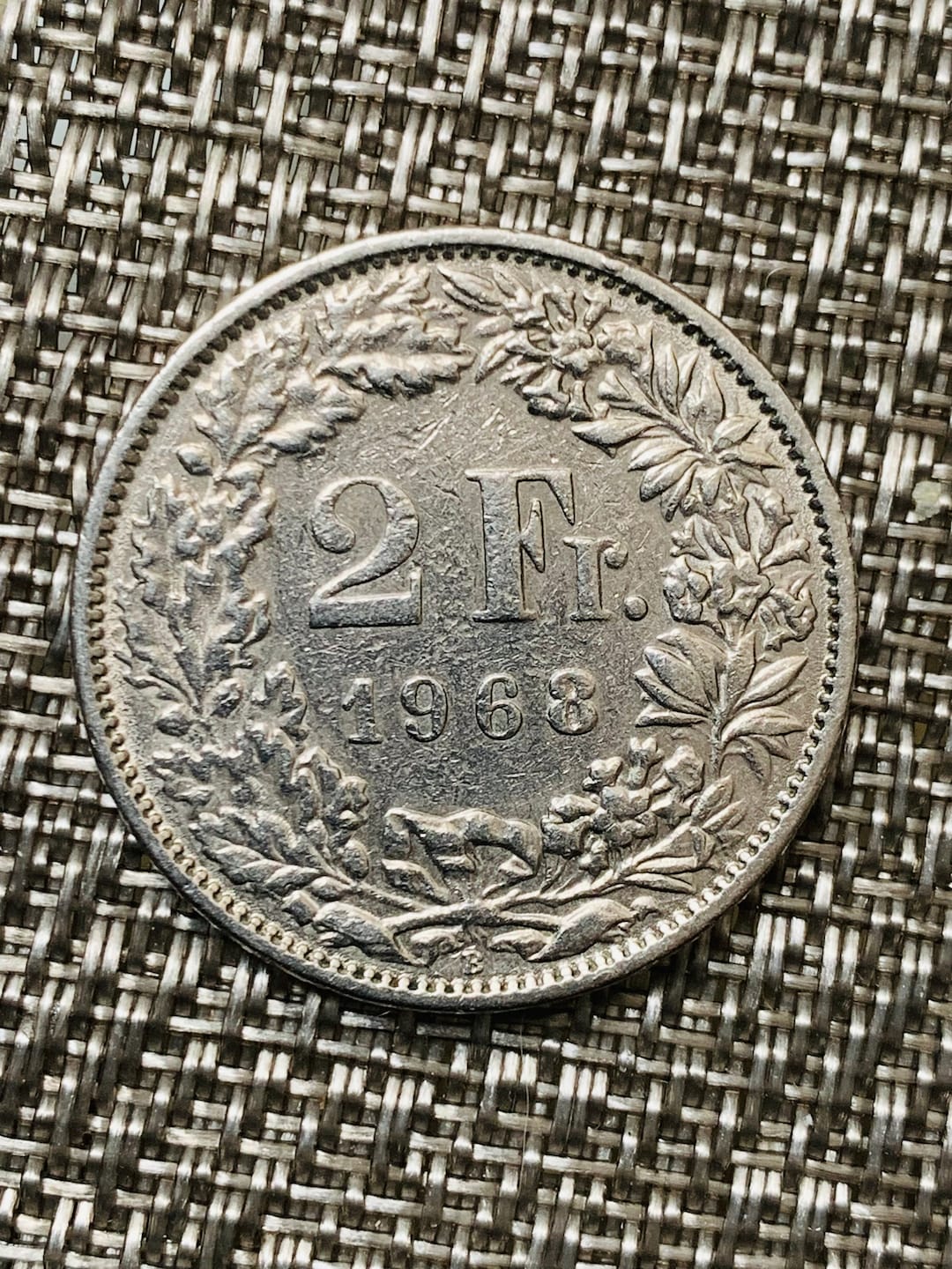 1968 B SWITZERLAND 2 Francs Coin - Etsy