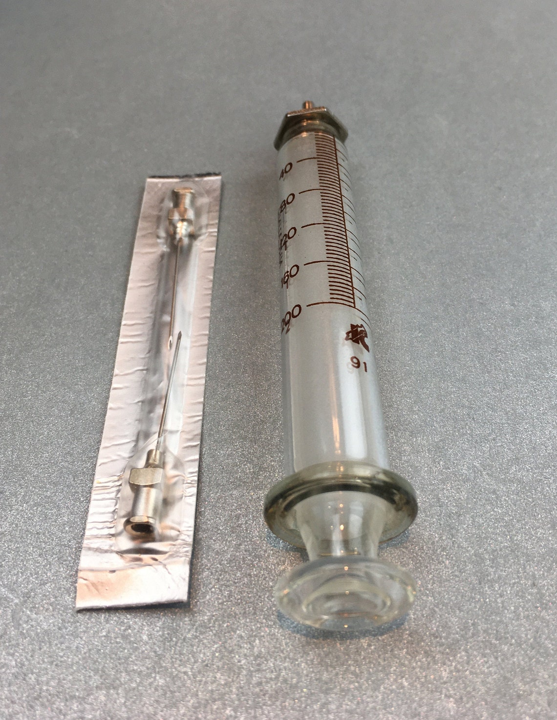 Vintage Insulin Syringe Glass Medical Equipment Medical Tool | Etsy