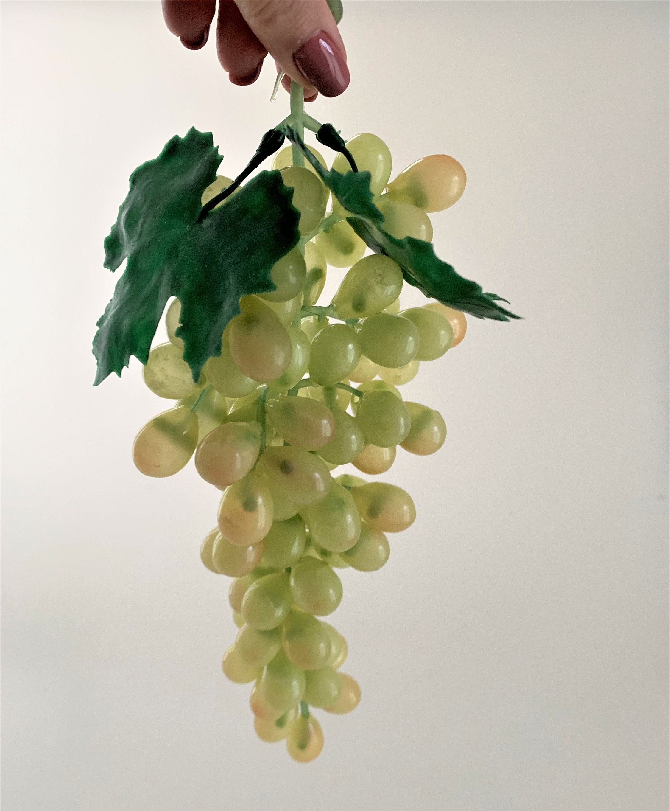 Vintage Bunch of Green Grapes Large Faux Green Grapes - Etsy