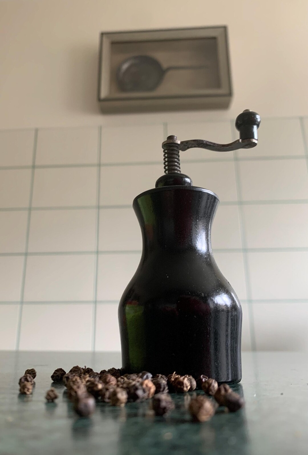 Vintage Pepper Grinder Soviet Era Kitchen Tool Carbolite Pepper Mill ...