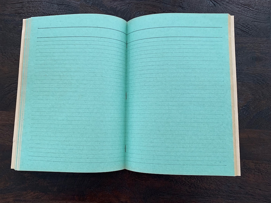 Vintage Paper Journal Letter Writing Paper Lined Book Soviet-era ...