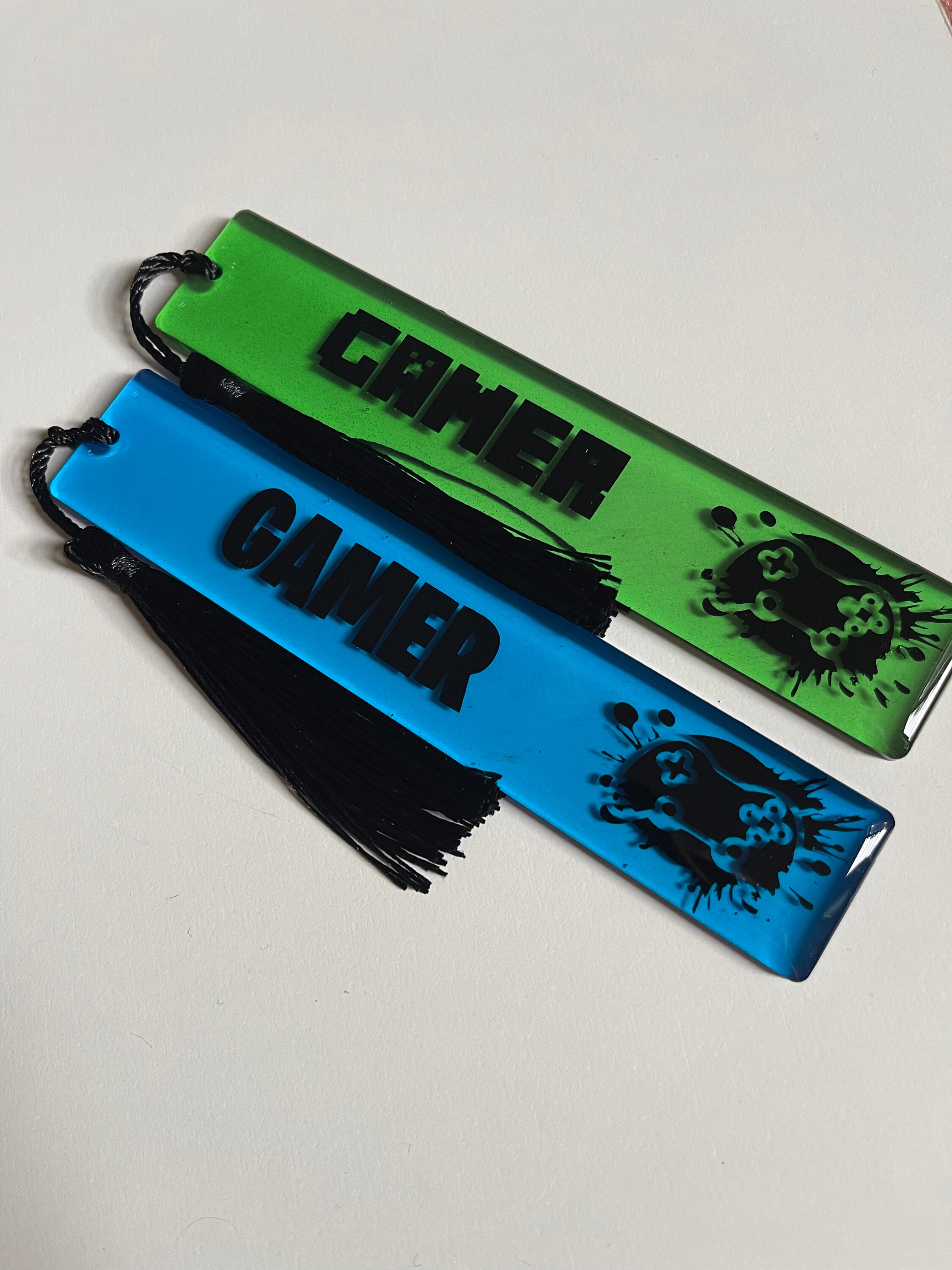 Personalised Gamer Bookmark | Resin Bookmark | Unique Gamer Gift ...