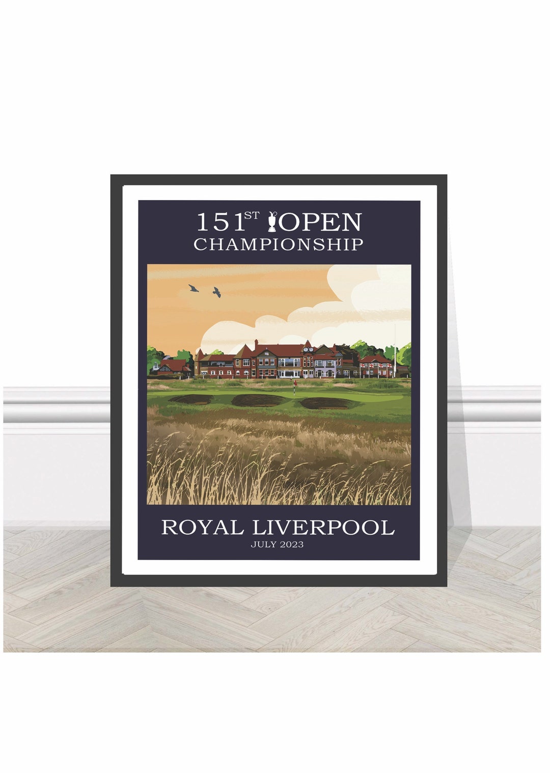 Royal Liverpool Golf Club 151st the Open Championship Commemorative ...
