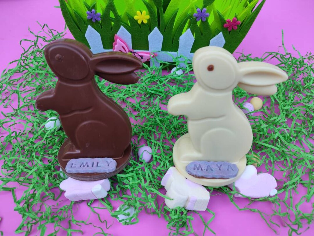 Personalised Smashable Easter Bunny, Personalised Gift, Easter Treats ...