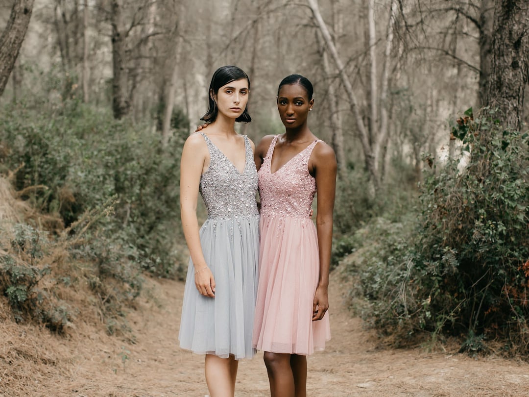 Romantic Mini Dress, Charming Mini Dress, Mini Dress for Fun Occasions ...