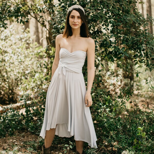 Gray Infinity Dress - Etsy