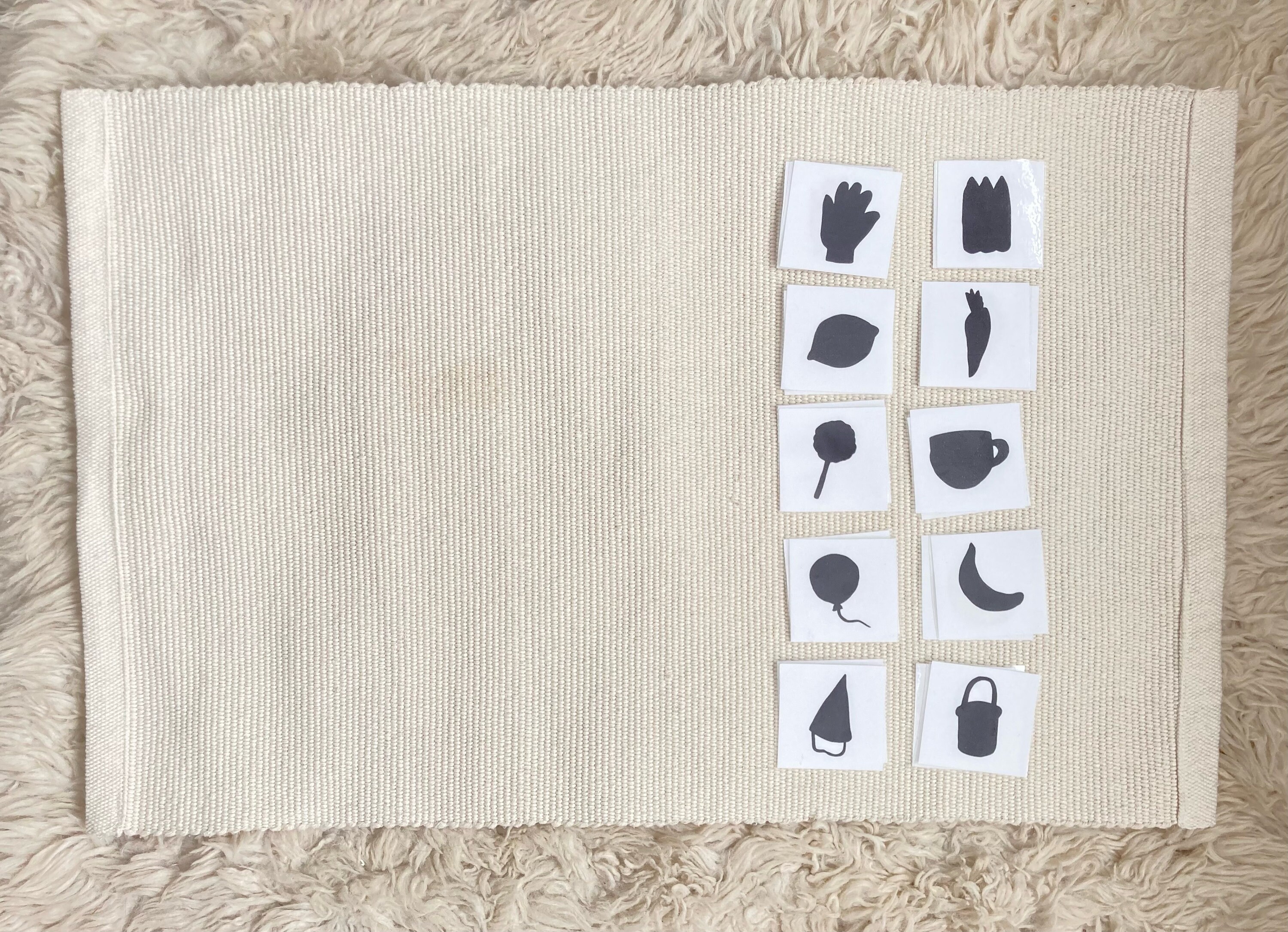 Montessori Silhouette Matching Cards Preschool Toddler - Etsy
