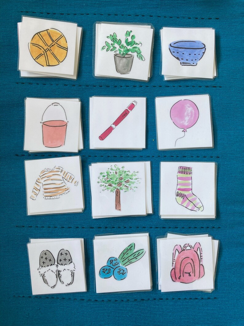 Montessori Language Cards - Small, Medium, Large Sequence Sort ...