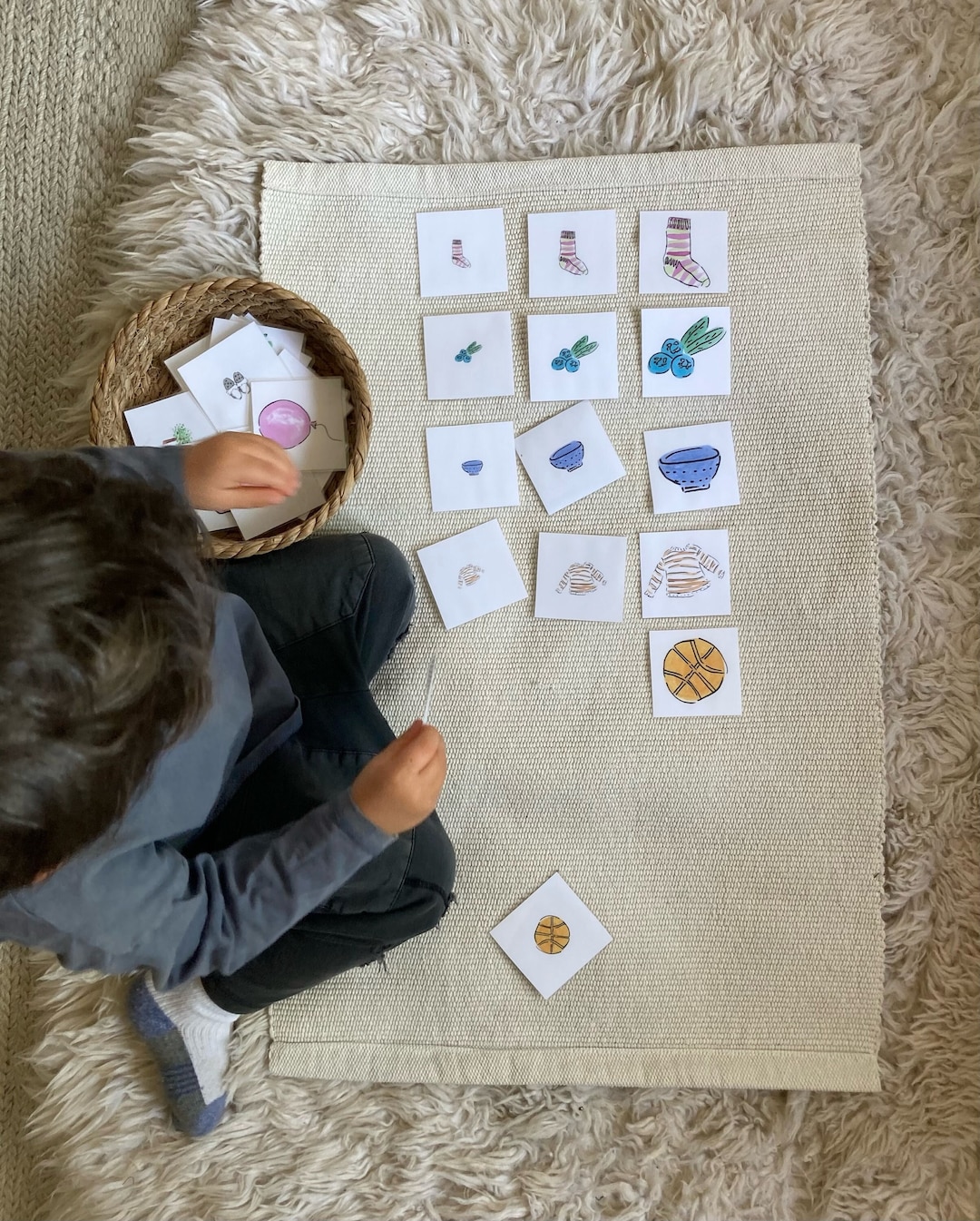Montessori Language Cards - Small, Medium, Large Sequence Sort ...