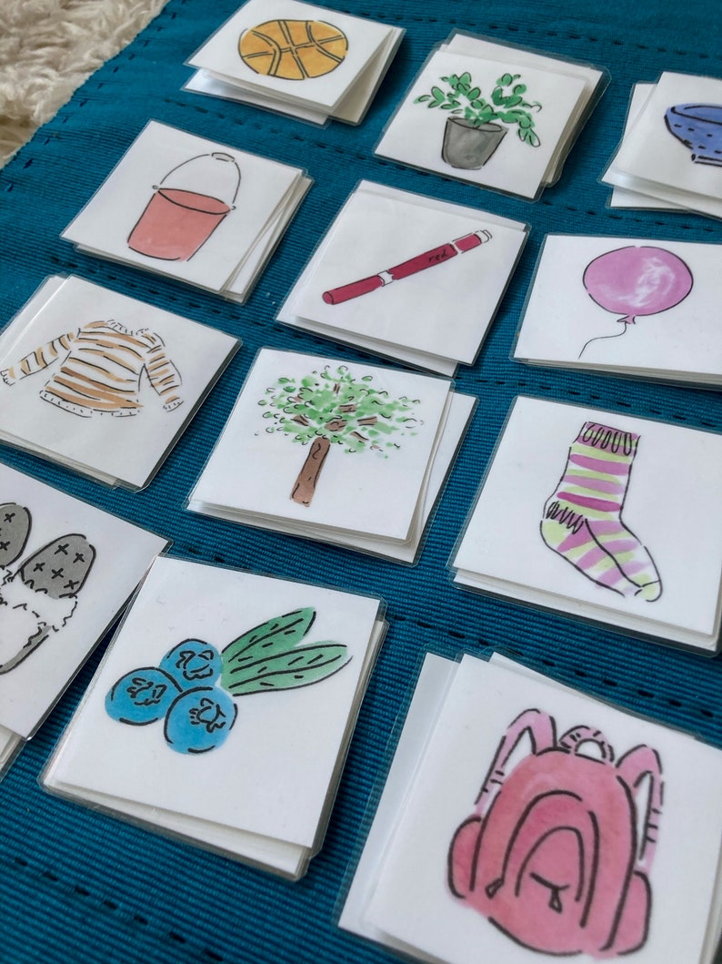 Montessori Language Cards - Small, Medium, Large Sequence Sort ...