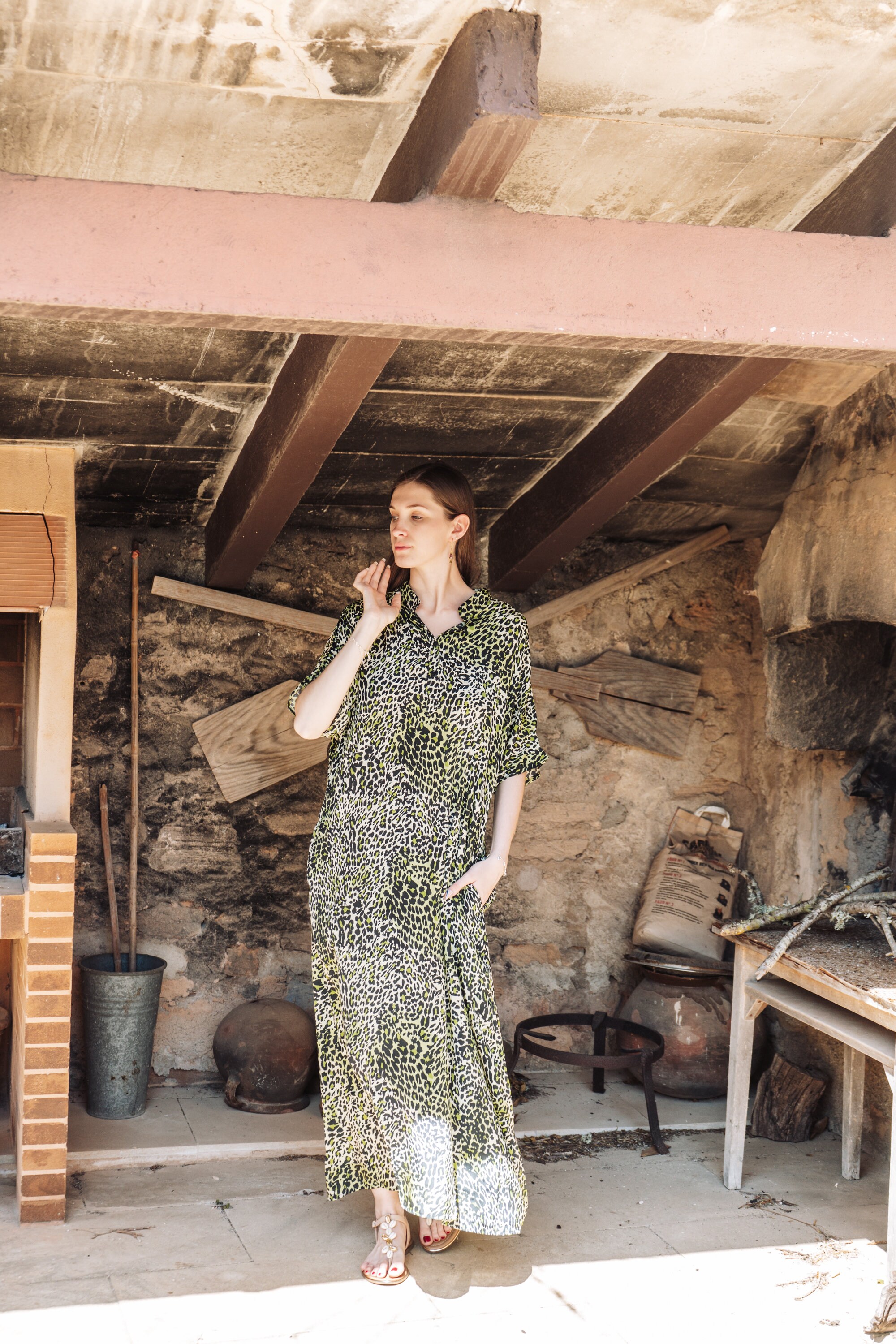 TUNIC DRESS SILK, Long Silk Dress, Summer Tunic, Aesthetic Boho Style ...