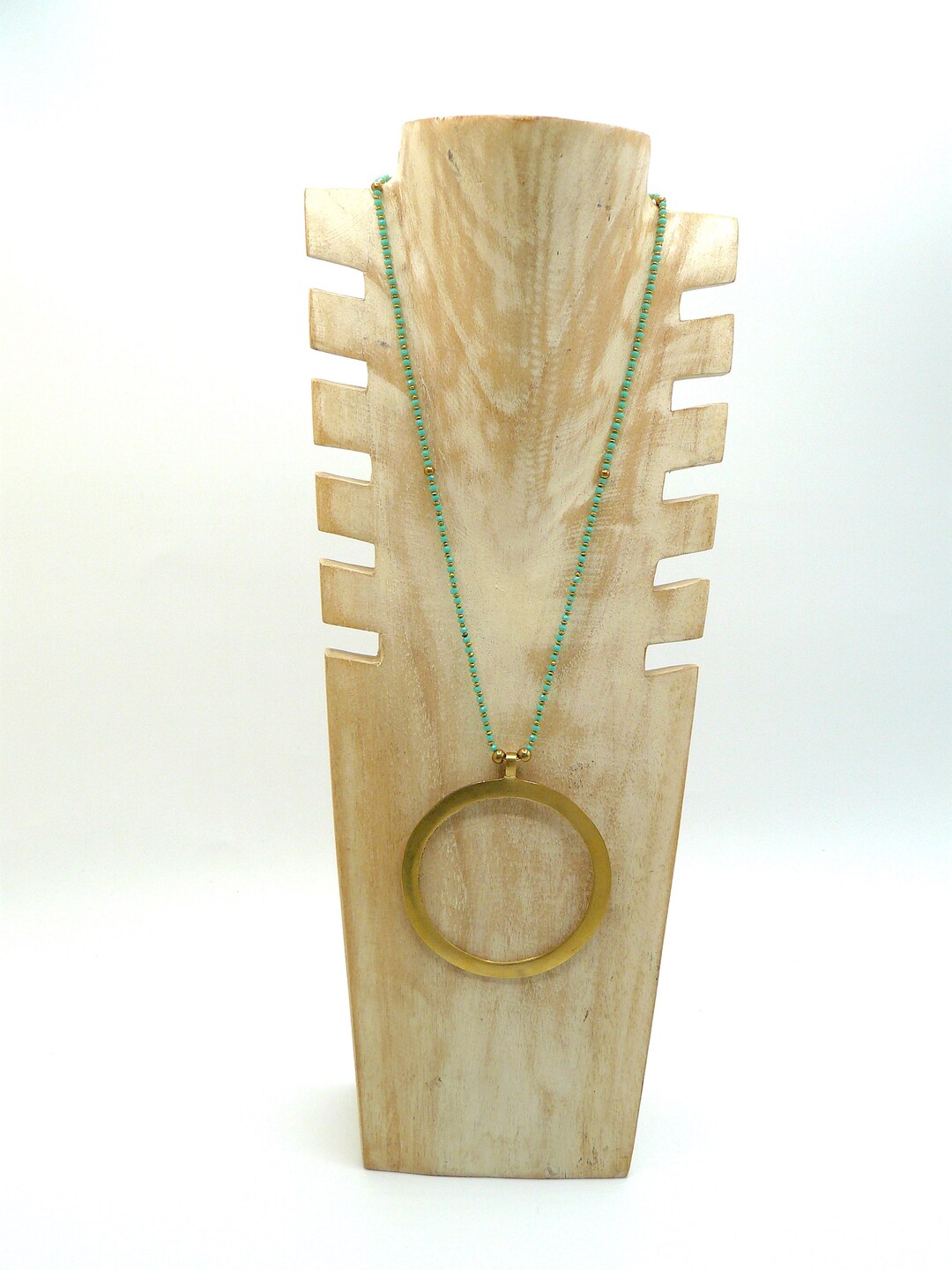 Brass Pendant Neckless - Etsy