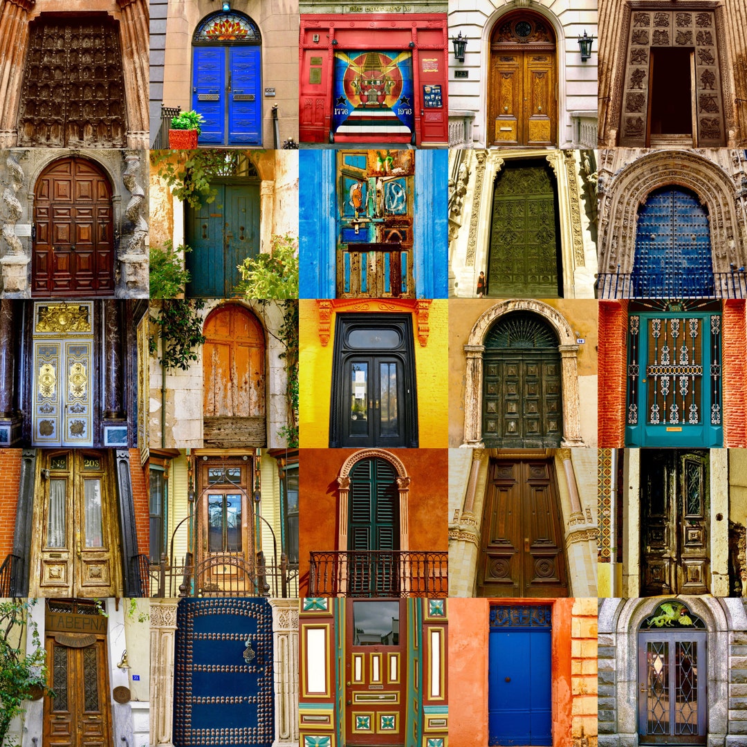 Doors Collage - Etsy