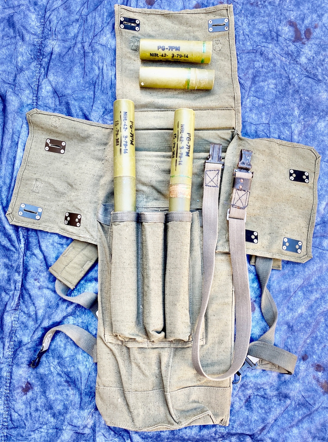 RPG7 Anti-tank Rifle Russian Bag With Contents Panzerfaust DDR Mdi Kvp ...