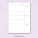 Monthly Goal Planner Insert A5,a4,letter,half,month at a Glance ...