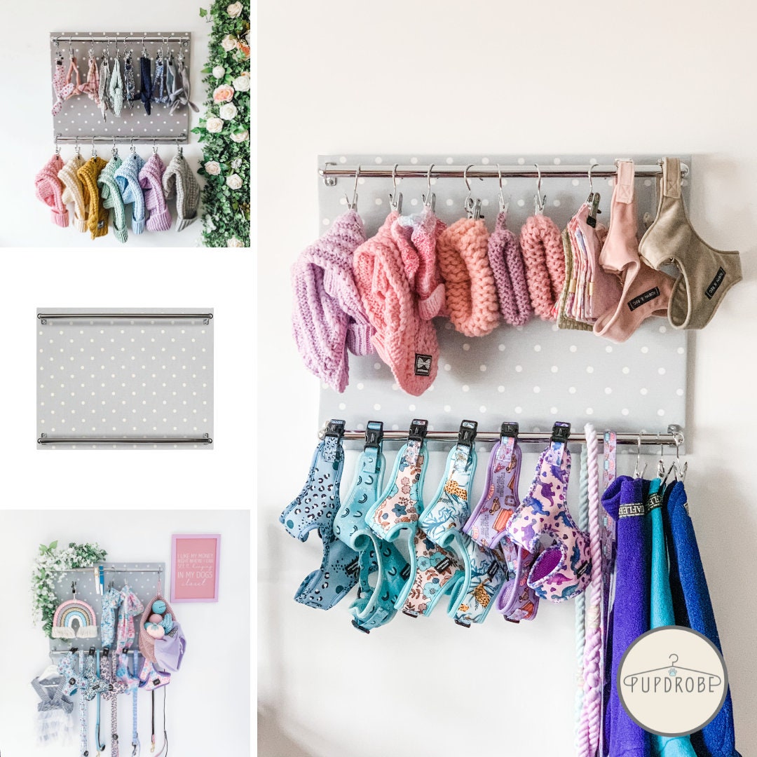 Pupdrobe Original Twin Rail Dog Wardrobe: the Organisation Your Dog ...