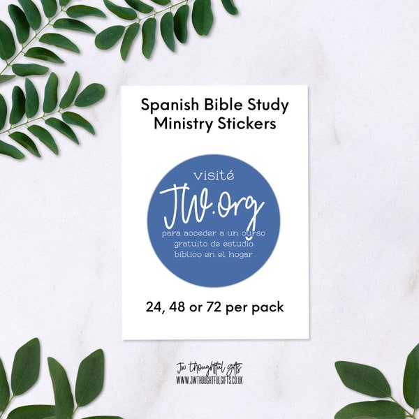 Por Favor Visit Jw.org Stickers - Etsy