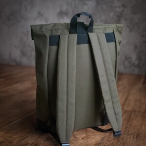 Women Rucksack in Camel Colour - Roll-top Rucksack for Everyday ...